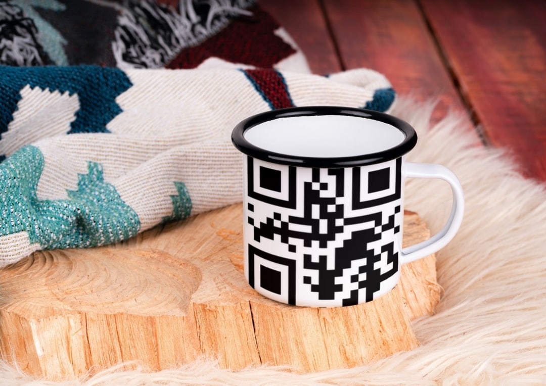 Make QR Codes for Cups | Supercode QR Code Generator
